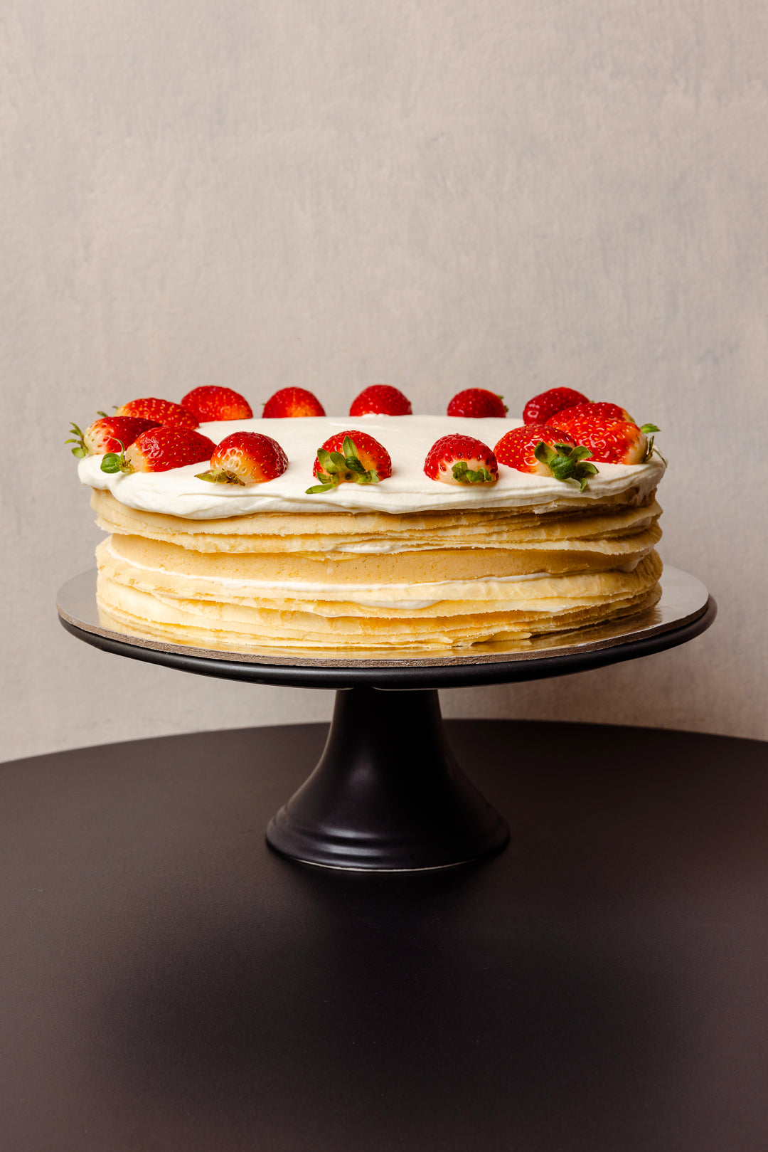 Strawberry Brûlée Crepe Cake – Emotional Oranges